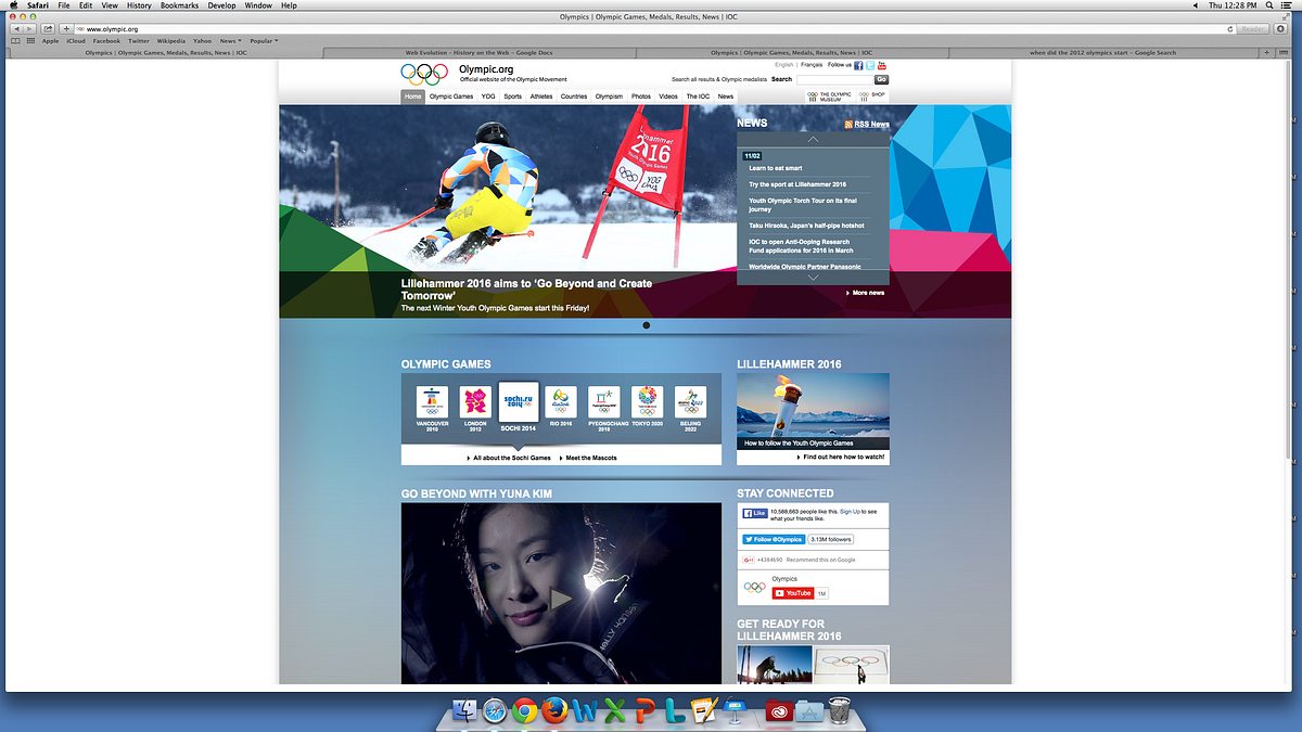 How Golden is the Olympics Website? | by Kara Bonk | Communication ...