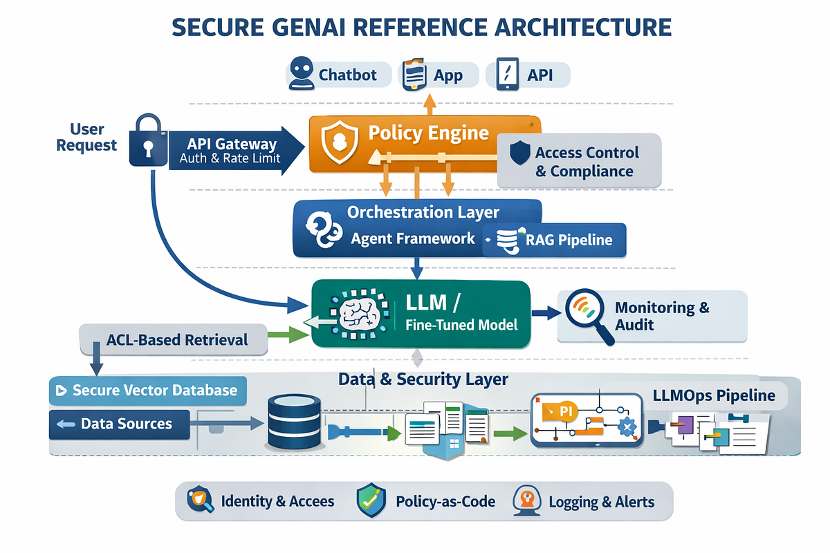 Designing a Secure, Production-Grade GenAI Reference Architecture | by ...
