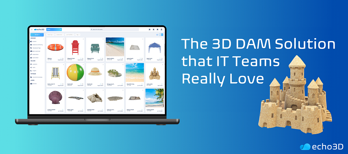 The 3D Digital Asset Management System that IT Teams Love Using | by ...