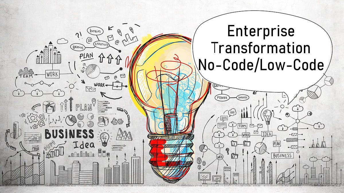 Revolutionise Enterprise Transformation through Low-Code/No-Code[LCNC ...