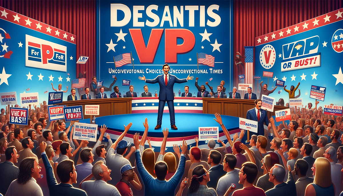 “Ron DeSantis Pioneers Solo Campaign For Vice President Including ...