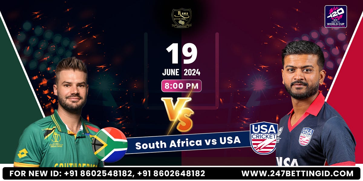 USA vs South Africa: T20 World Cup — Today’s Match Prediction and ...