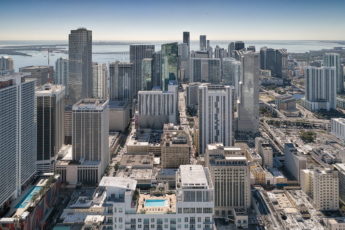 Miami: Dangerous for Pedestrians. Downtown Miami illustrates what… | by ...