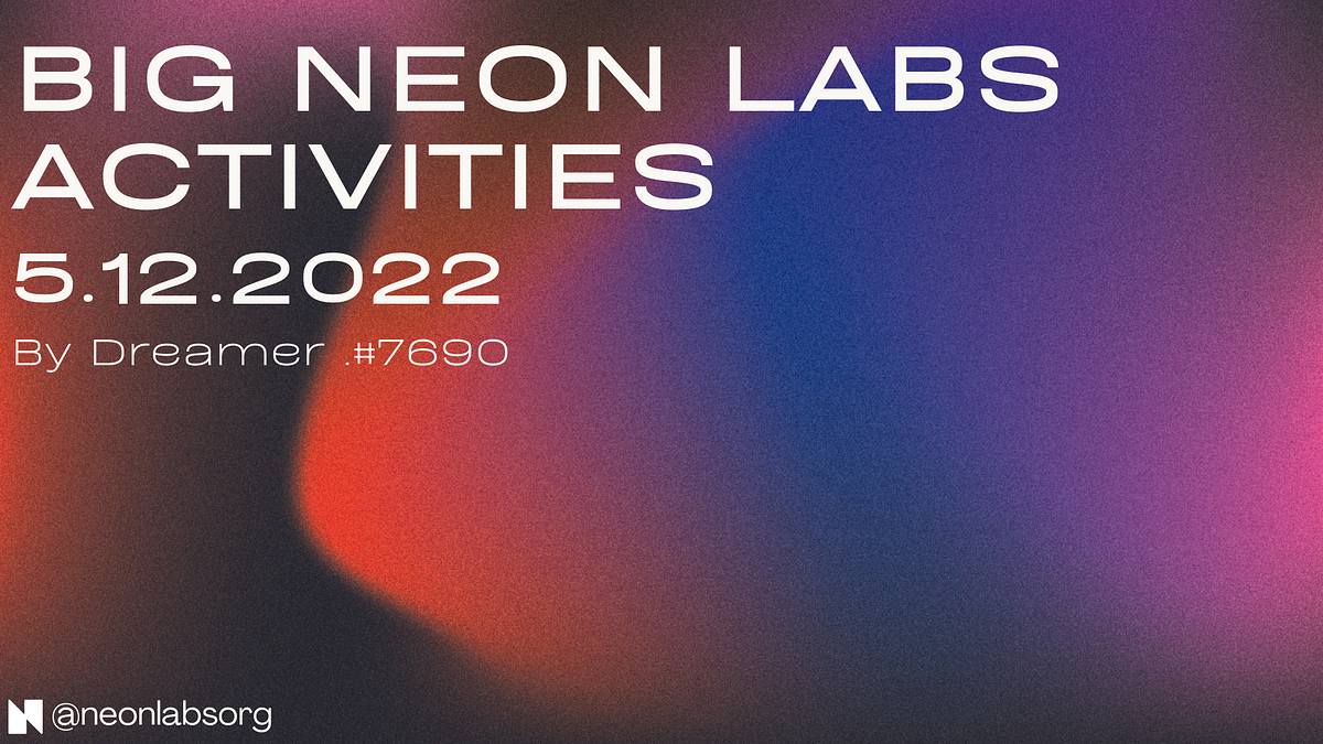 Neon Activities | ENG. Hello, dear reader! I’ve already had… | by Dreamer_crypto | Medium