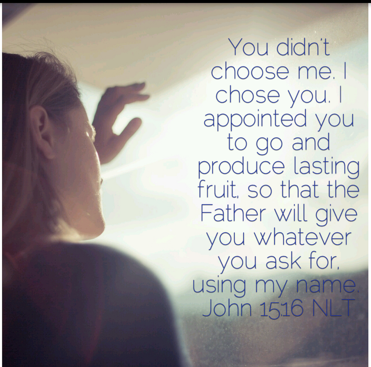 God chose you just as you are…. Oftentimes we get caught up in the way ...