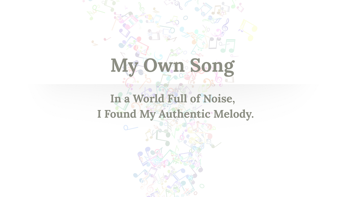 My Own Song (Interlude). A soft interlude between reflections. A… | by Afterforever | BUHUB ...