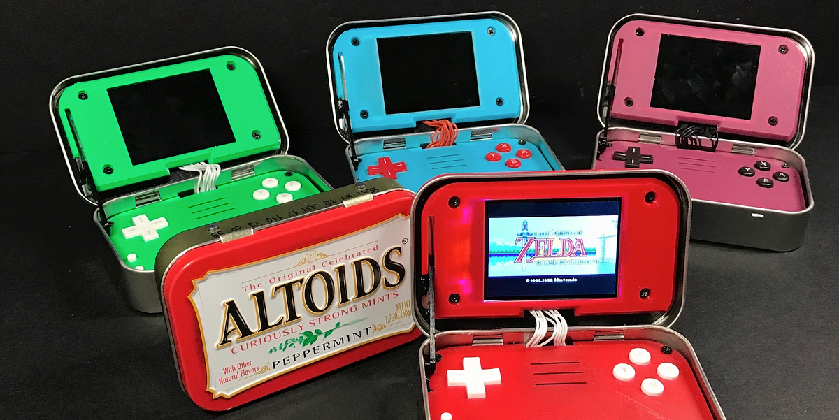 This Altoids Tin Packs a Pi Zero W Gaming System | by Hackster Staff ...