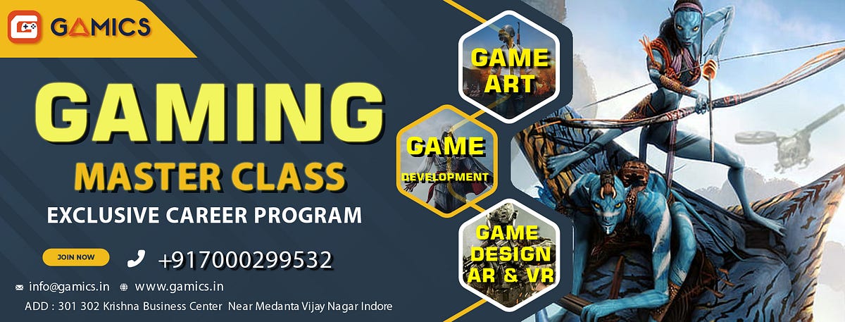 Best Game Design Courses in Indore | Gamics Institute - Gamics ...
