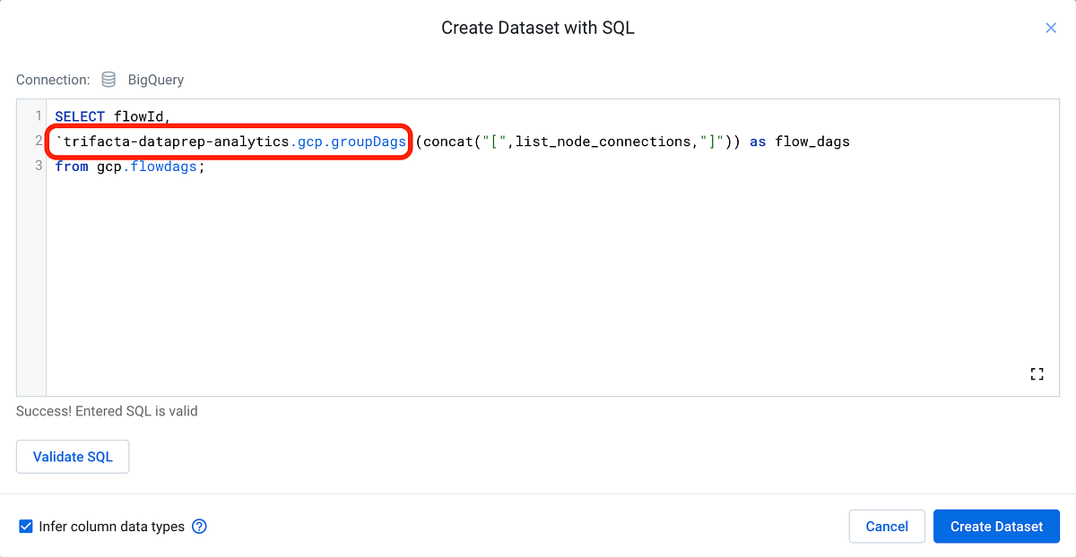 How to extend Cloud Dataprep by using BigQuery Javascript UDFs | by Connor Carreras | Medium