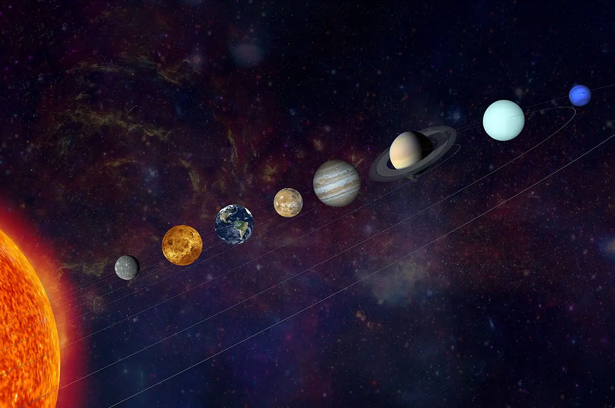 Seven Planets Have Aligned in a Perfect Arc | by Shalini (Shell) | Medium