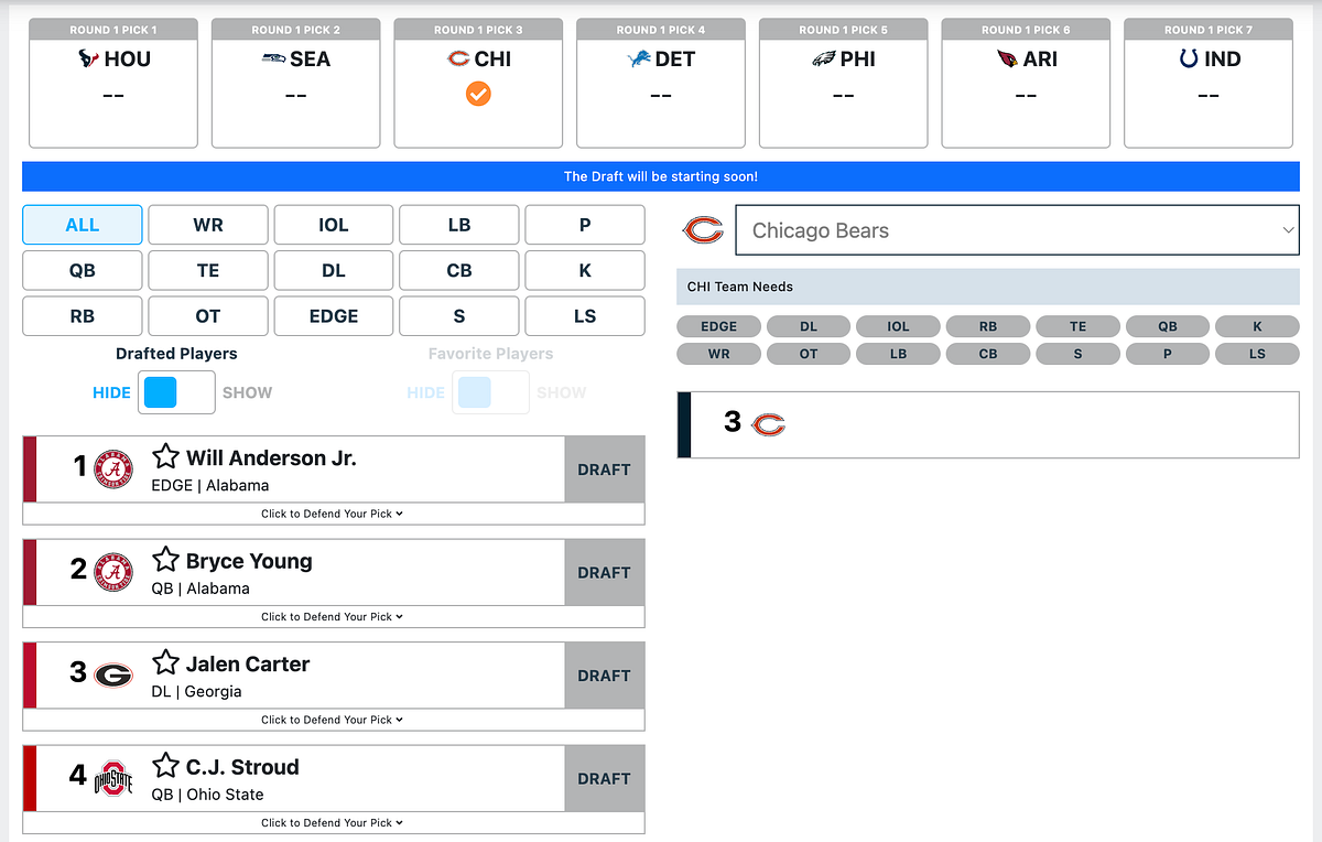 Picking The Right Player In The Draft: The Calculus Of Drafting | by ...