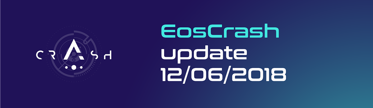 EosCrash update 12.06.18. We`ve rolled out new update with a lot… | by ...