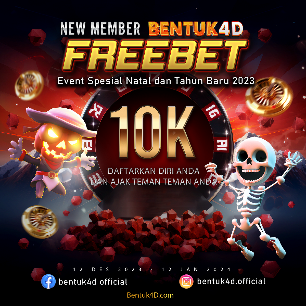 Bentuk4D adalah salah satu Situs Slot dan Togel online yang sedang ...