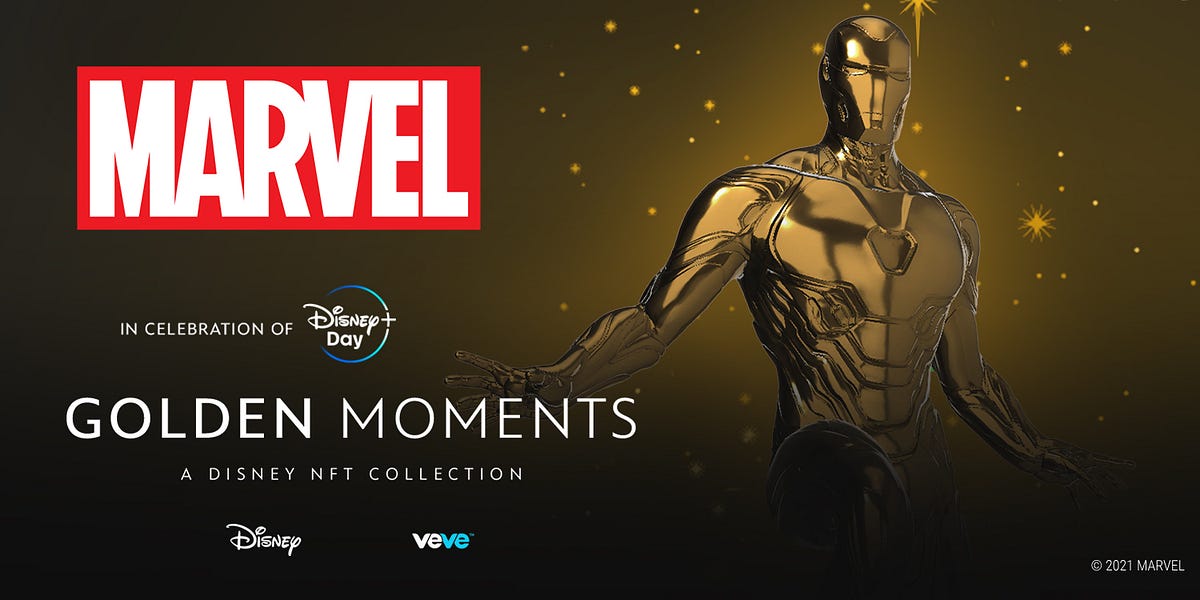 Disney Golden Moments — Marvel. Golden Moments statues from Marvel drop ...