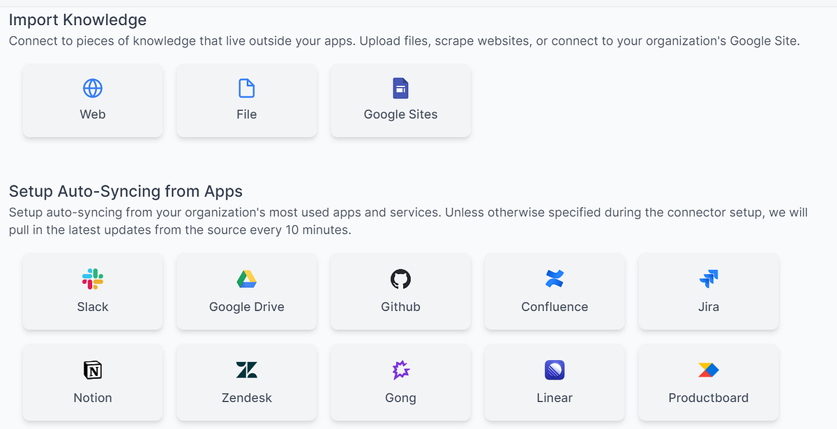 Overview of Danswer Data Connectors | Medium