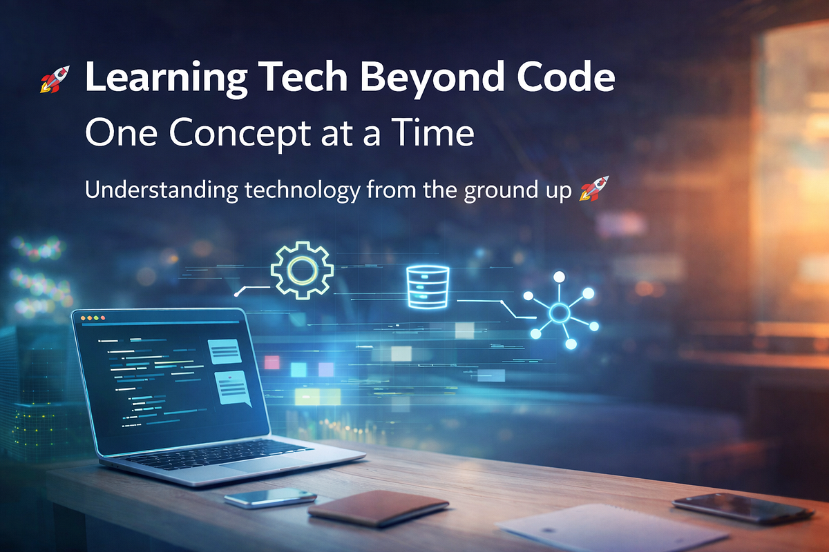 Learning Tech Beyond Code — One Concept at a Time | by Hari Sharma ...