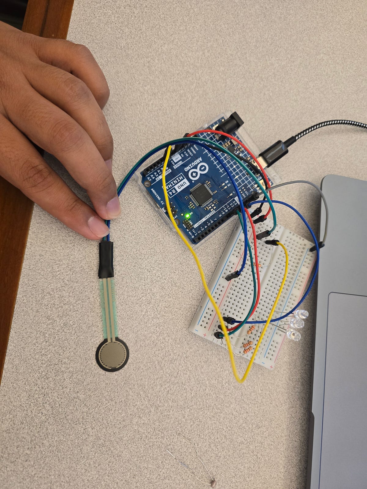 Photocell and FSR Lab. Sebastian Pereyra, TUI, Prof. Kimiko… | by ...