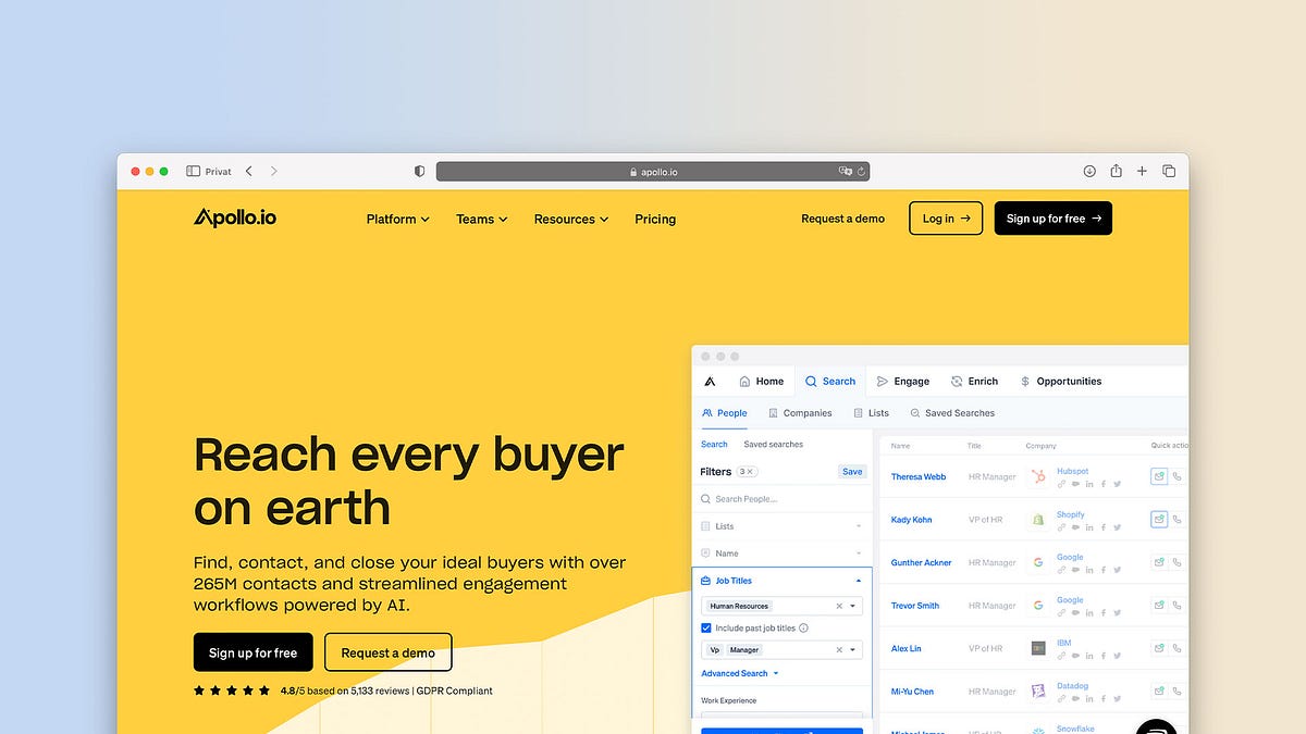 Apollo.io: A Comprehensive Review of the Leading B2B Sales Intelligence ...