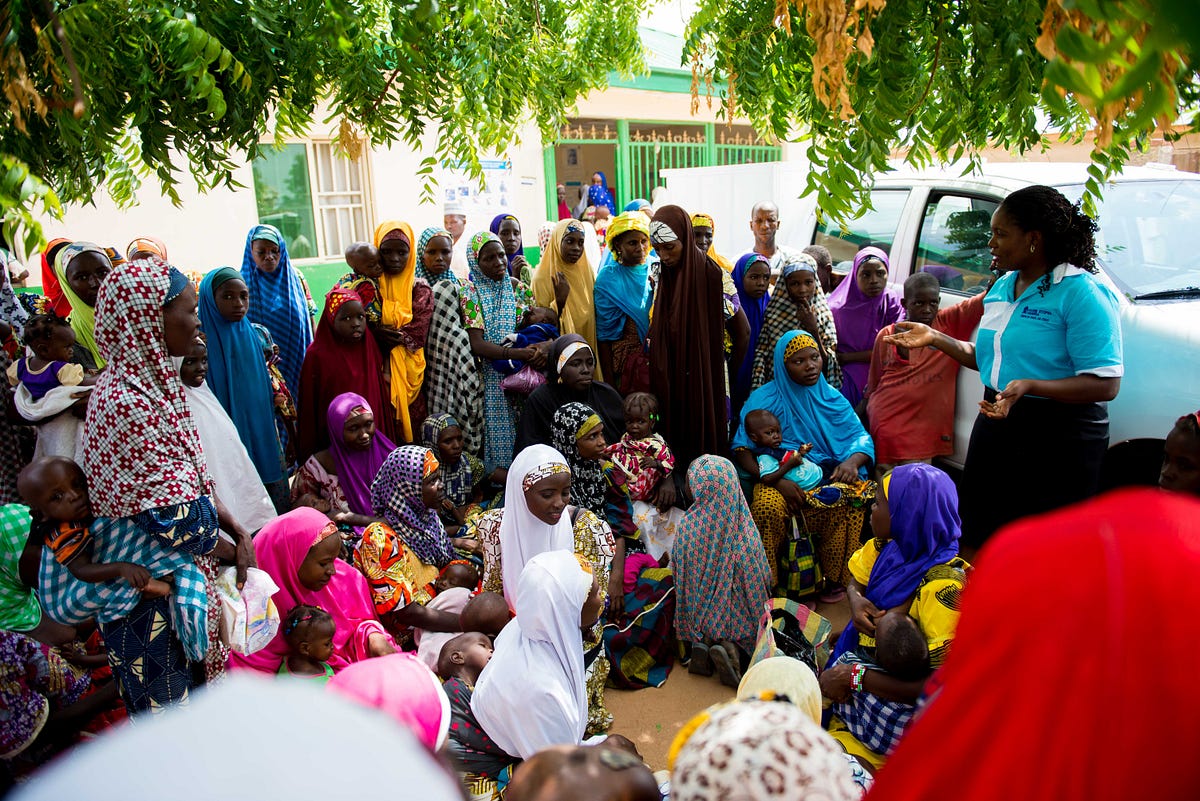 Delivering for displaced women. "They come here to find safety and we ...