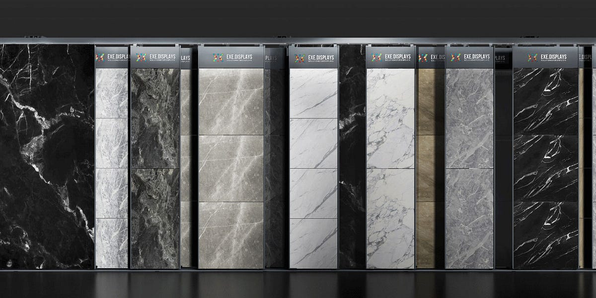 Design Focus of Tile Sample Display | by exedisplays | Medium