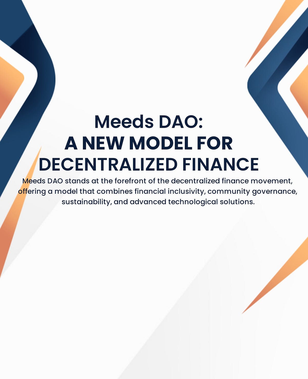 Meeds DAO: A New Model for Decentralized Finance | by Nsisong Etok | Medium