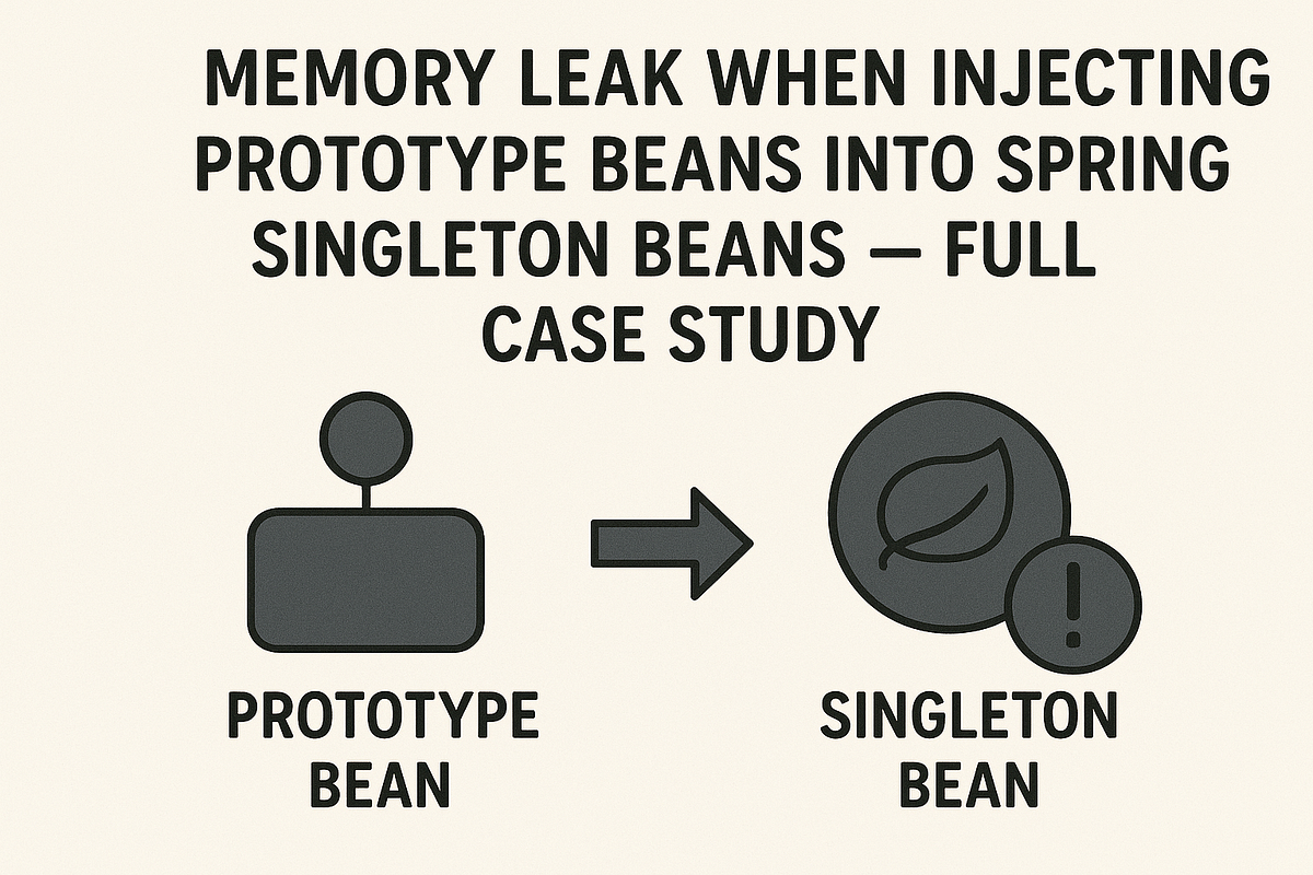 Memory Leak When Injecting Prototype Beans into Spring Singleton Beans — Full Case Study | by ...
