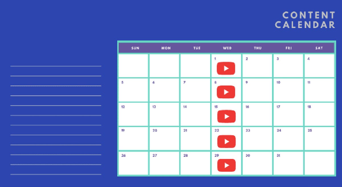 Best YouTube Content Calendar. Sure! Here’s a compelling call to… | by ...