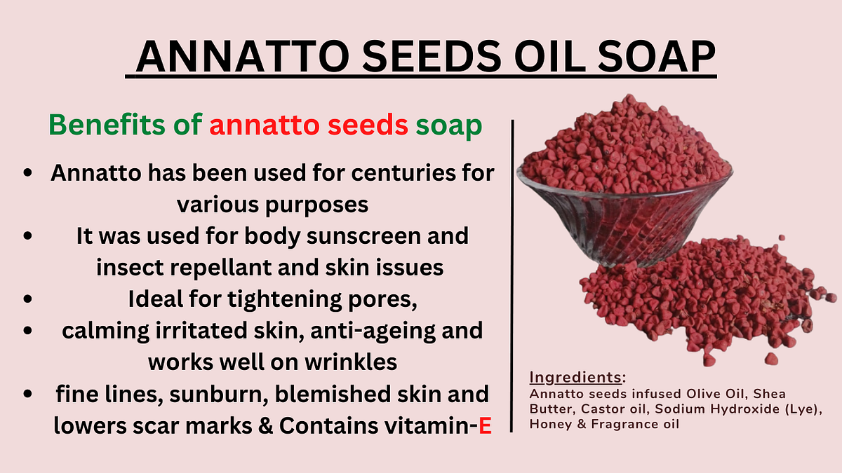 Annatto soap benefits - Zakir Hussain - Medium
