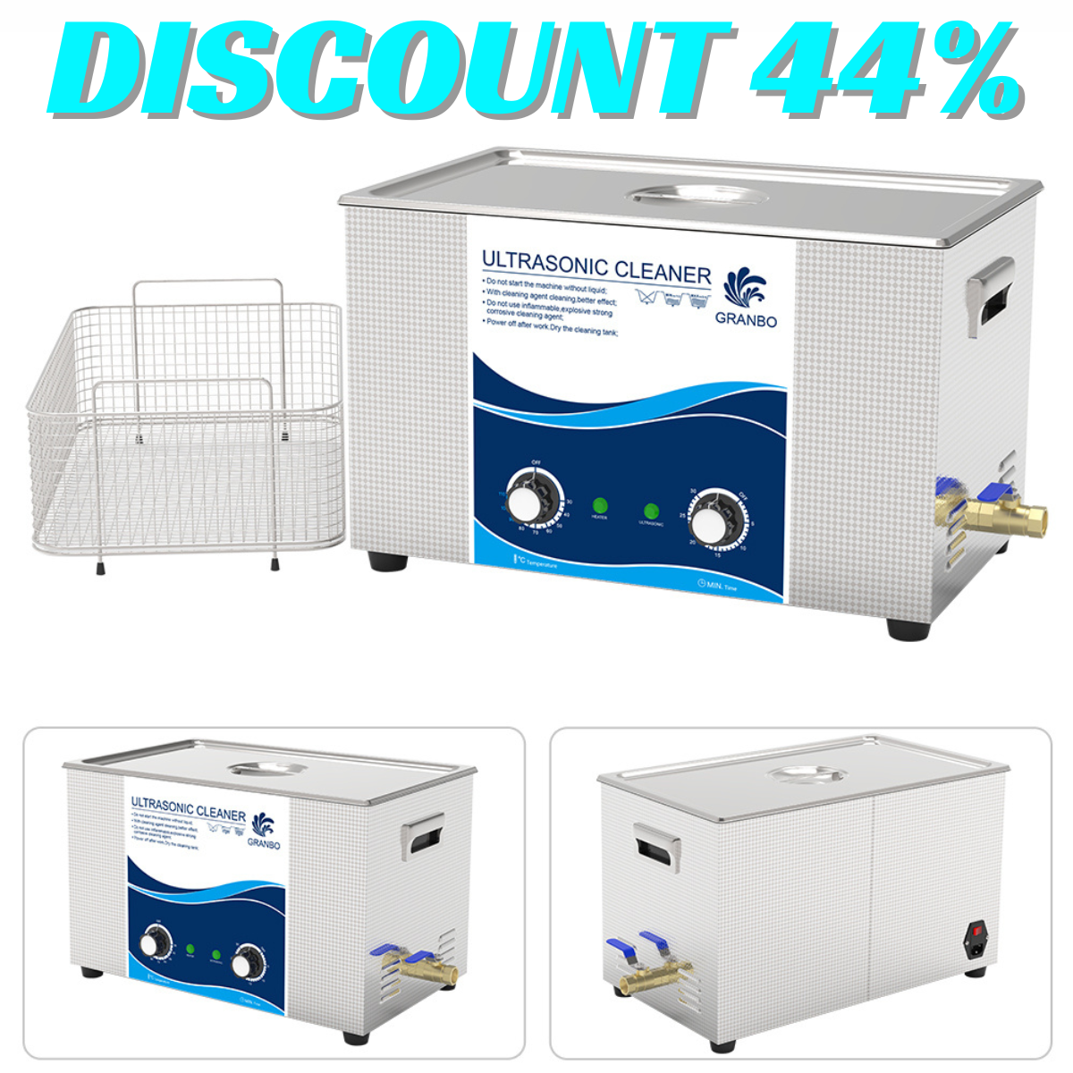 Unlocking the Power of Ultrasonic Cleaners: The Granbo 30L 900W 110V ...