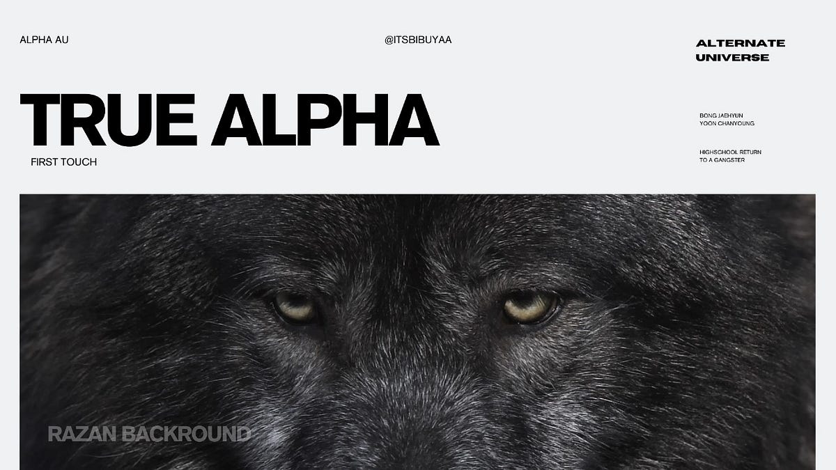 True Alpha.. Razan Background —True Alpha. | by bibuya | Medium