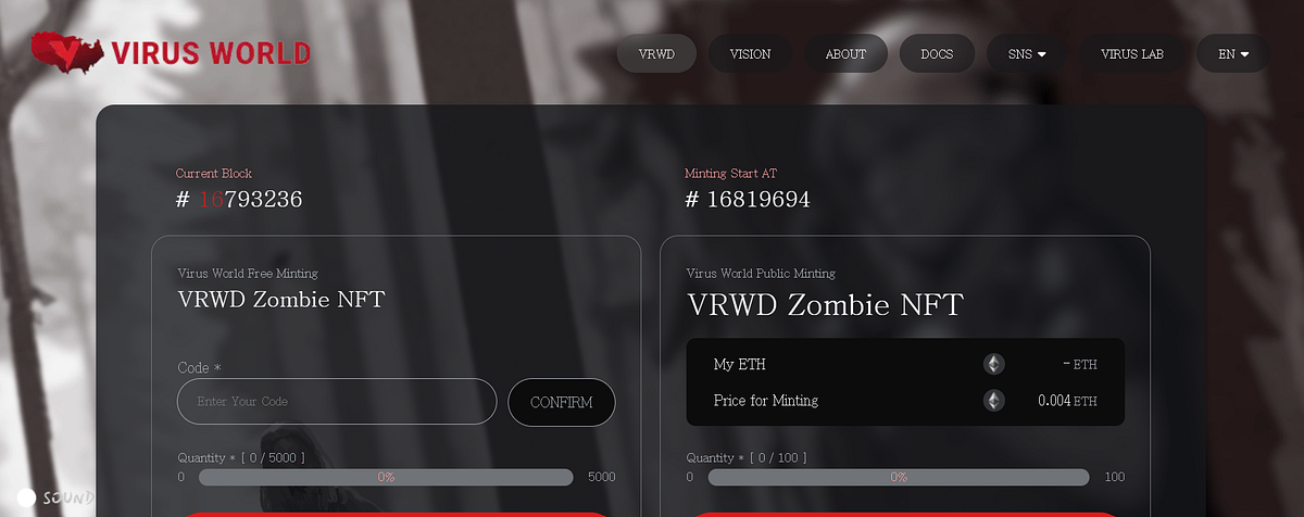 2023 Noteworthy NFT Project: VIRUS WORLD | by naftal | Medium