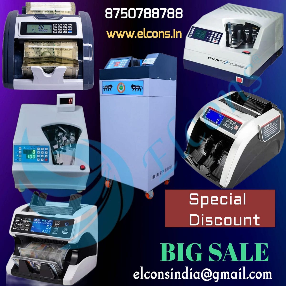 Introducing the elcons mix value note counting machine, a reliable and efficient solution for ...