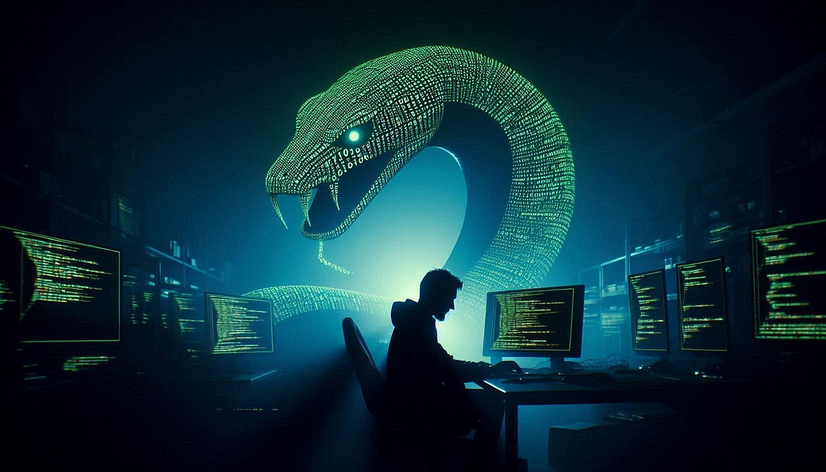 Python: The Serpent Beneath the Code | by Alex Joyel Raj I | Cyber ...