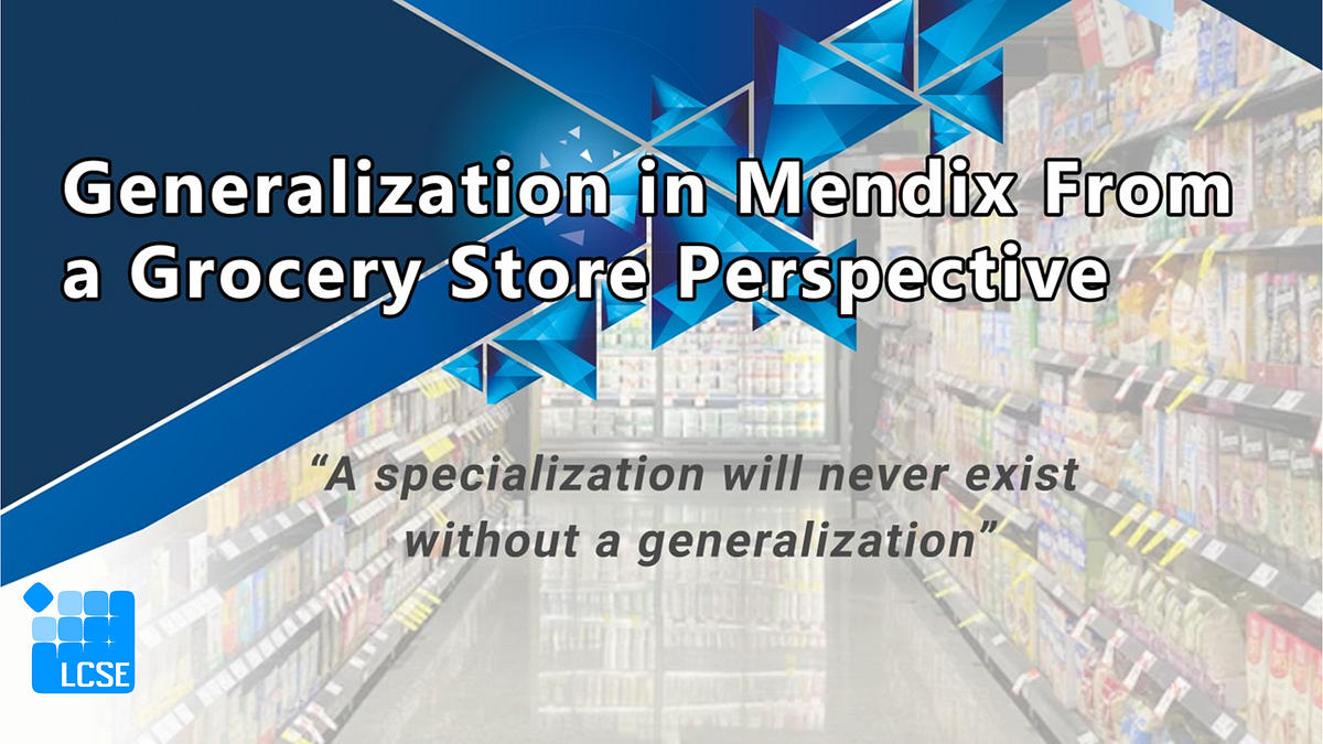 Generalization from the Perspective of a Grocery Store | by Low-Code ...