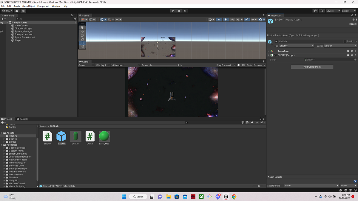TURNING 2D ENEMY INTO 3D ENEMY!. first thing you want to do is in go to ...
