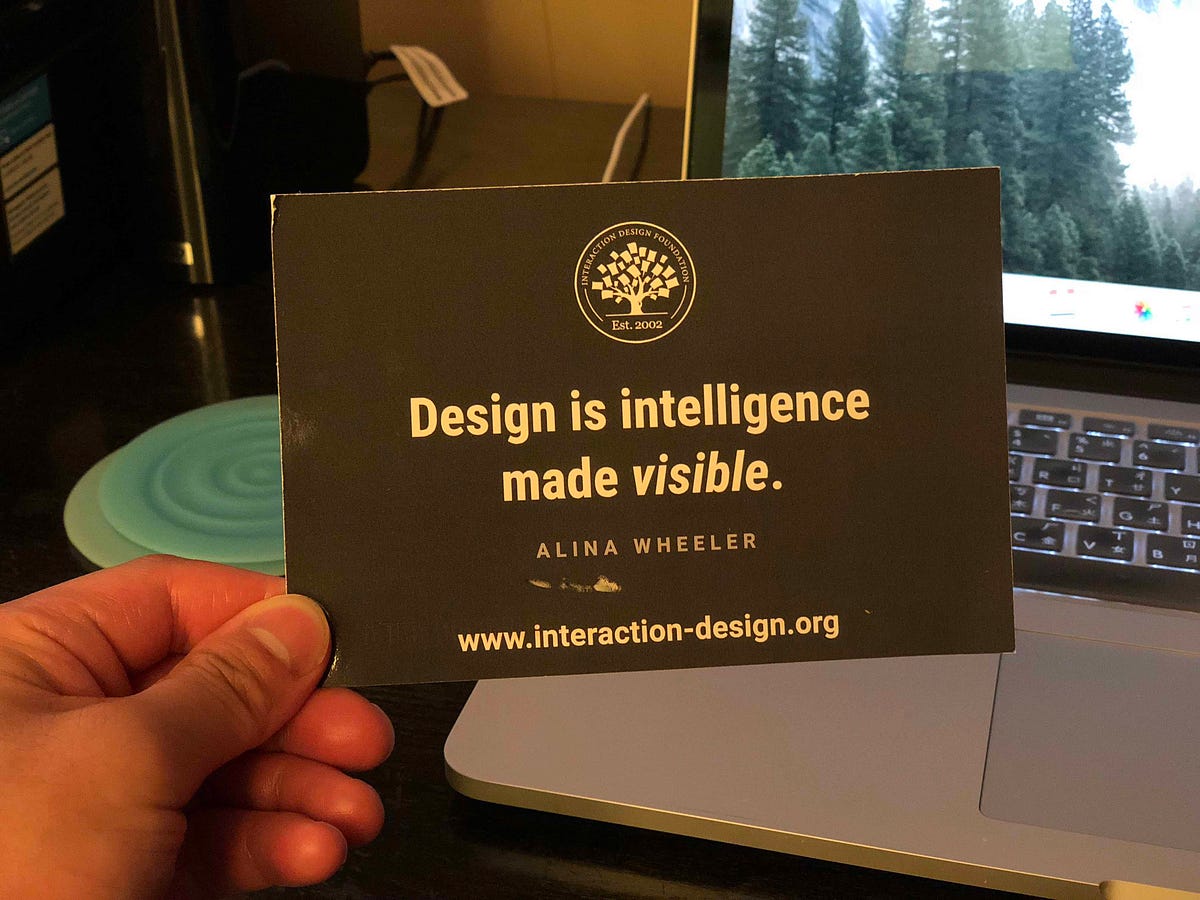 Design is intelligence made visible | by ChengRuLi | Medium