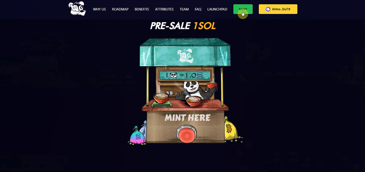 How to mint Panda Warriors NFT — step by step guide | by PandaWarriors NFT | Medium