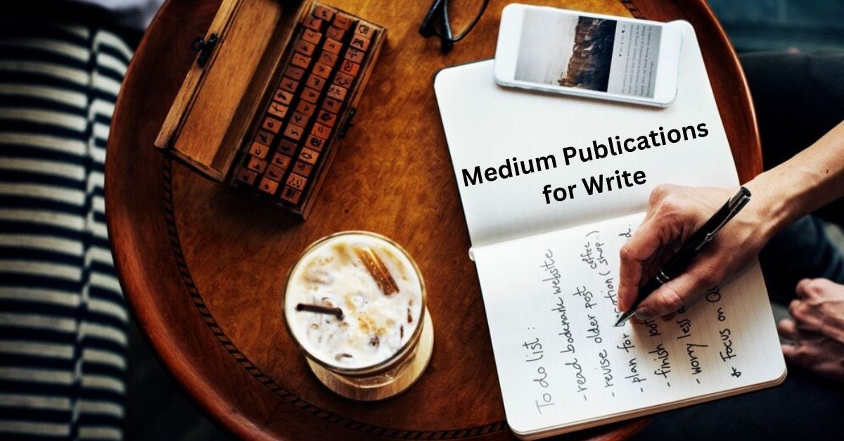 20 Best Medium Publications For Writers In 2024 | by Happy Singh | Medium