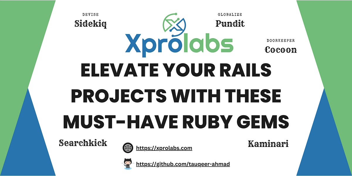 Elevate Your Rails Projects with These Must-Have Ruby Gems | by Tauqeer Ahmad | Medium