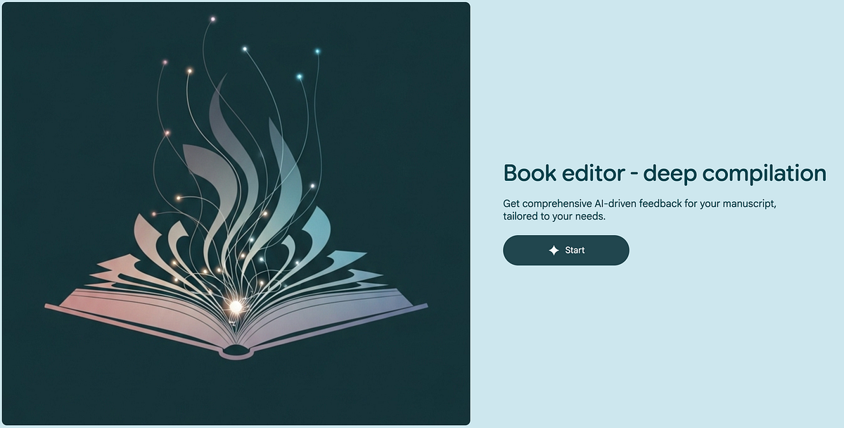 Experimental AI editor for writers — a Google Opal app | by joel degan ...