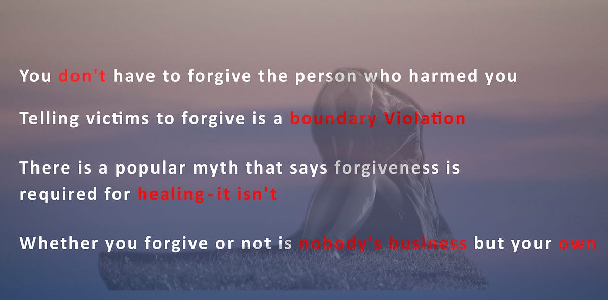To Forgive or Not. Some personal thoughts on forgiveness. | by Marketa ...