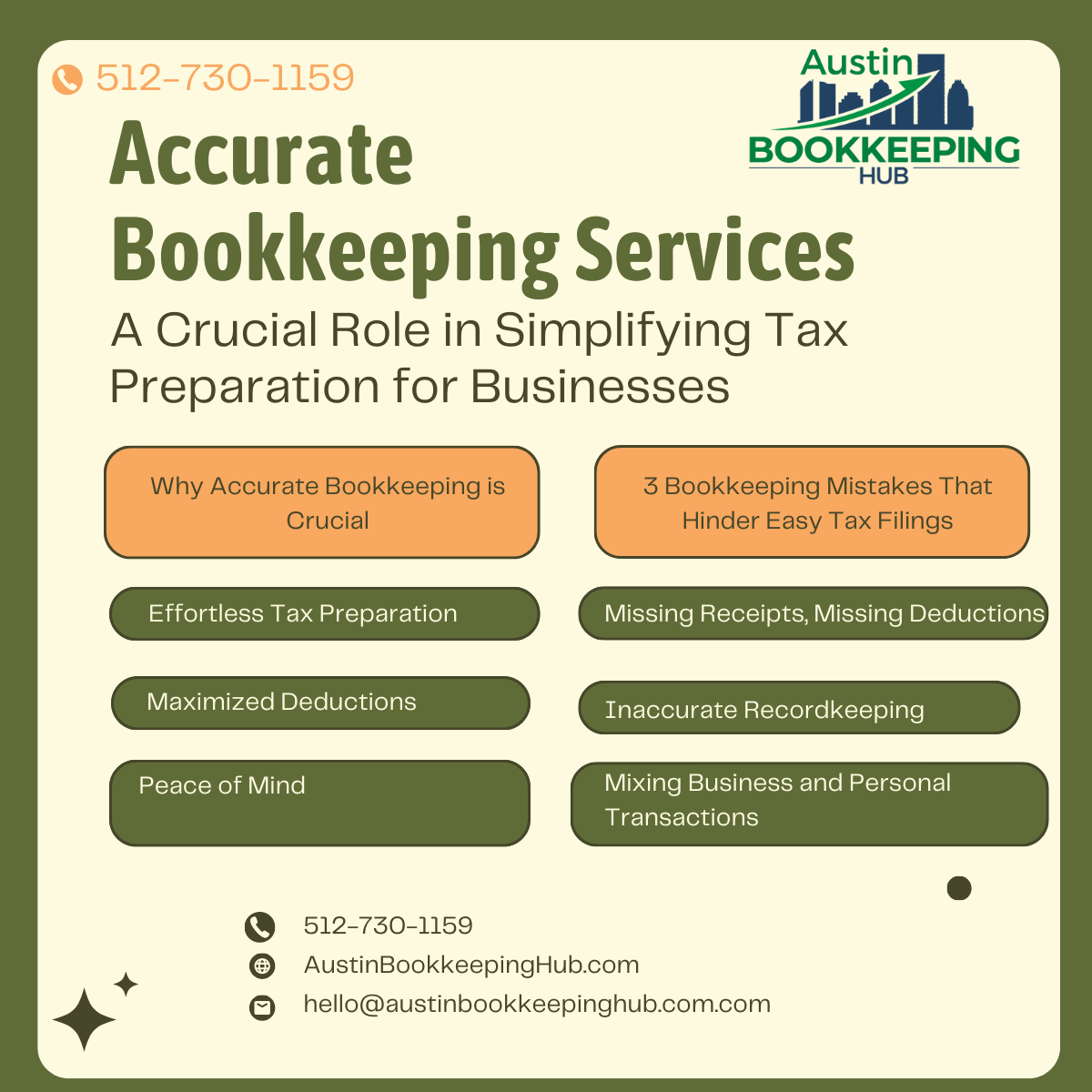 Accurate Bookkeeping Services: A Crucial Role in Simplifying Tax ...