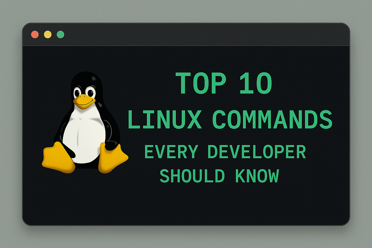 Top 10 Linux Commands Every Software Developer Should Master | by Md. Mehedi Hasan | Jul, 2025 ...