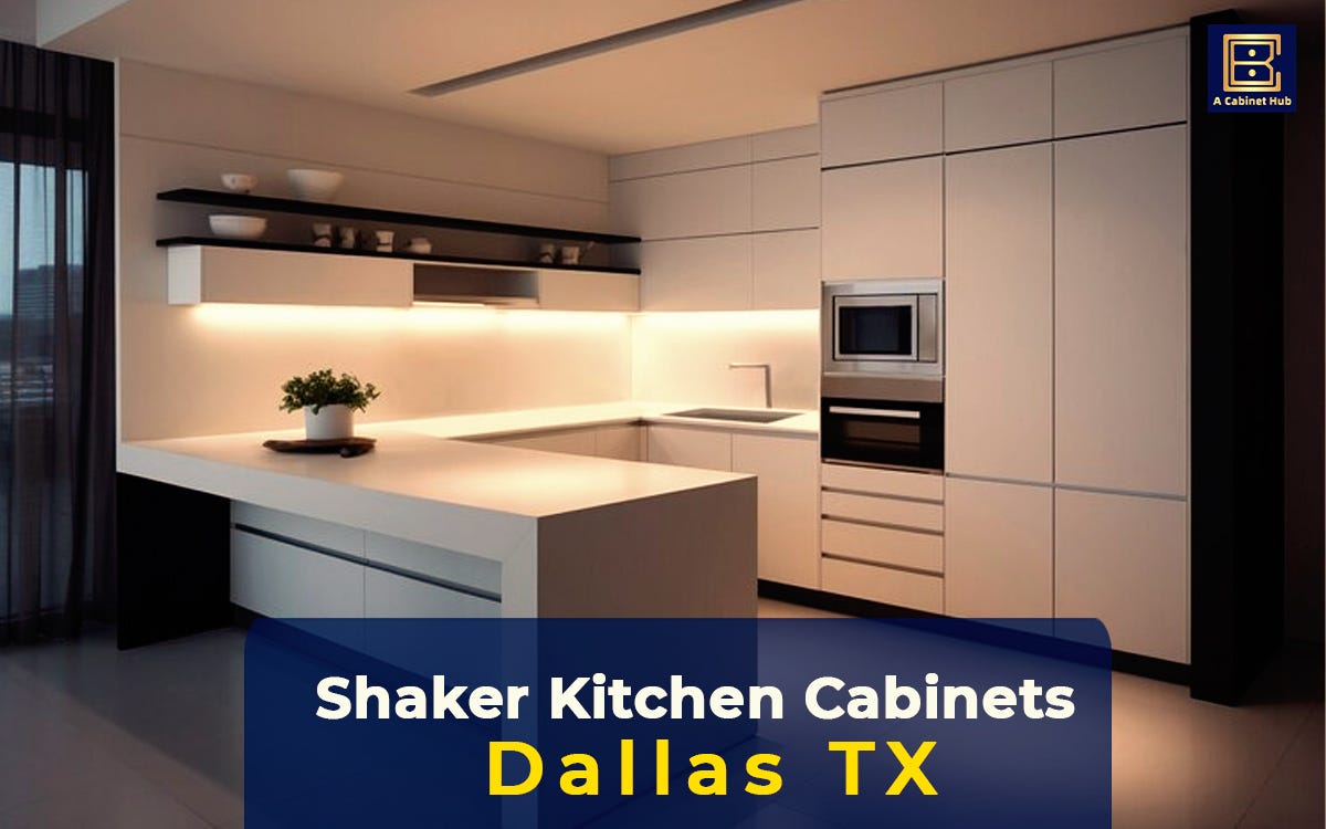 Shaker Kitchen Cabinets Dallas TX — A Cabinet Hub. - A cabinet Hub - Medium