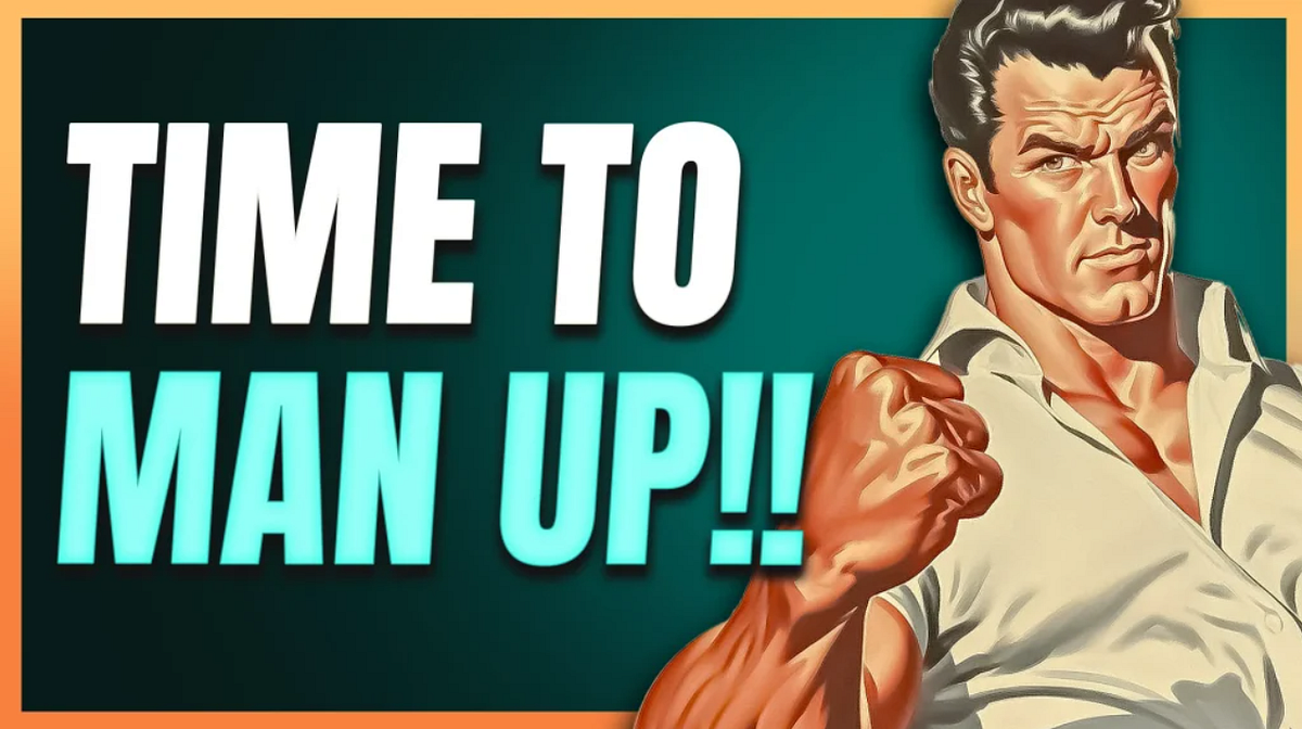 What It Means To Be A Man?. The stereotype say: be jacked, rich and ...