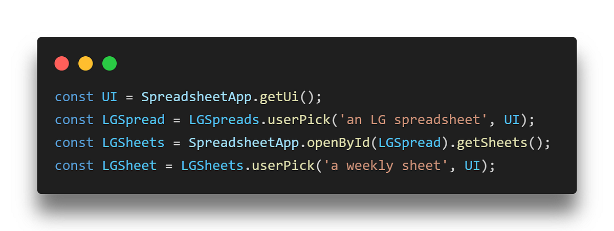 An array-picker UI function for Google Apps Script, in TypeScript | by Rafael Romo Mulas | May ...