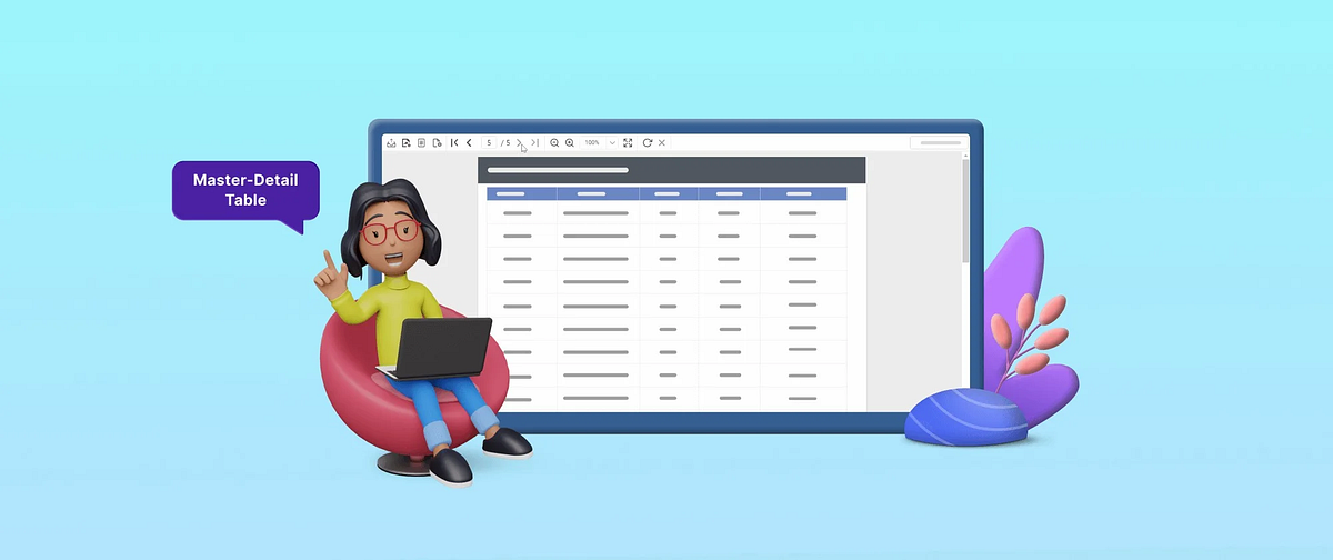 Create Impressive Master-Detail Reports with Tables in Bold Reports ...