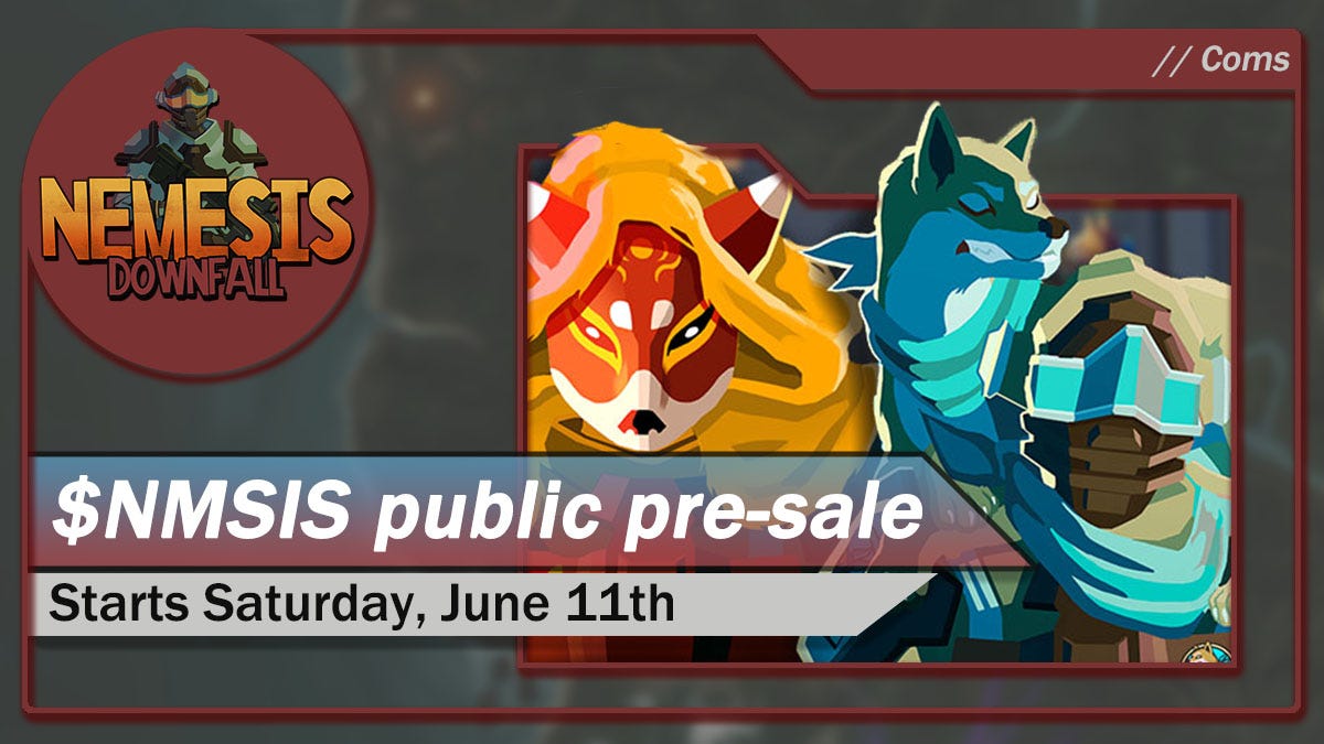 First ever $NMSIS public pre-sale | by Nemesis Downfall | Nemesis ...