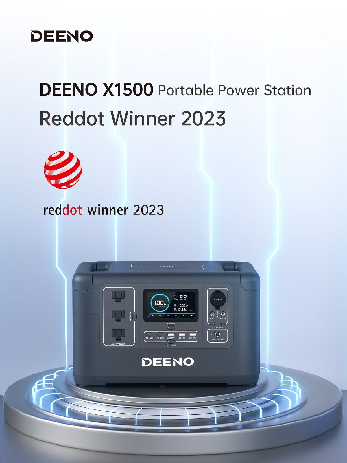 DEENO X1500 Wins 2023 Red Dot Design Award and MUSE Design Award | by DEENO | Medium