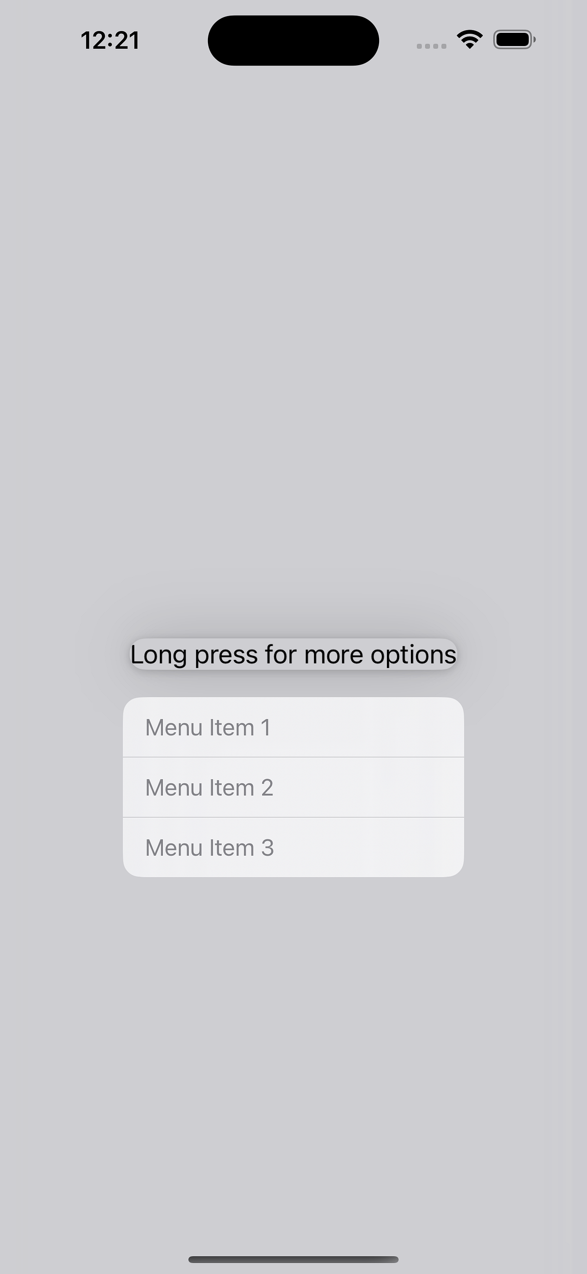 Context Menu: SwiftUI - Rajesh Budhiraja - Medium